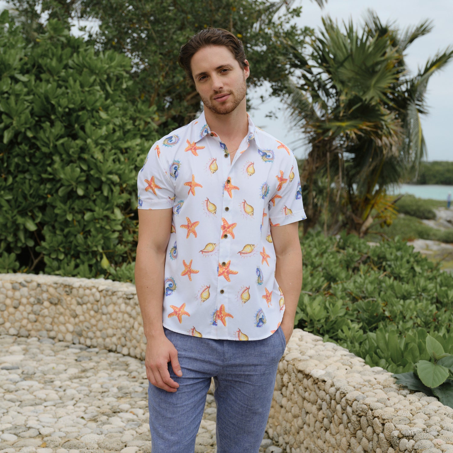 Camisa estampada XXL Gunga – Costavana